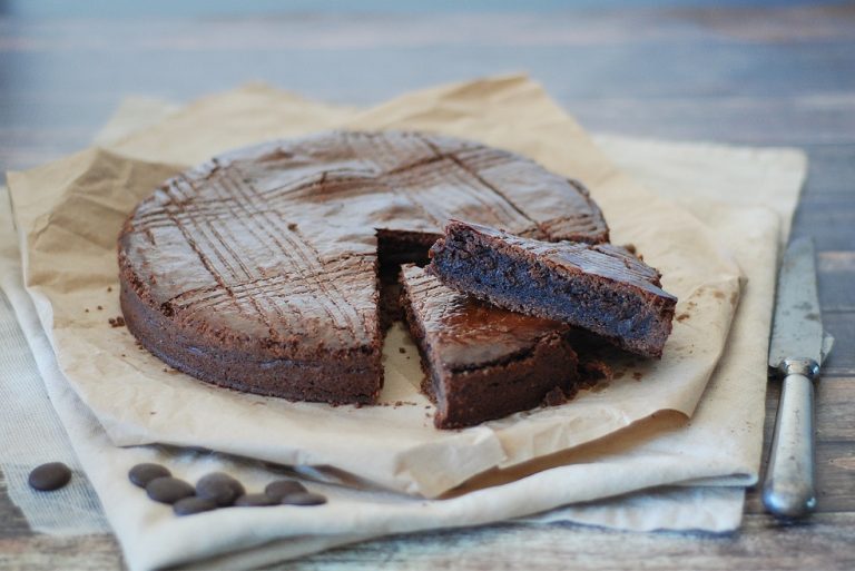 Gateau basque tout chocolat { & piment d'Espelette}
