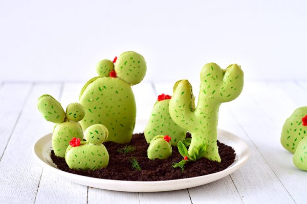 Macarons cactus au mojito {à découvrir dans votre kiosque}